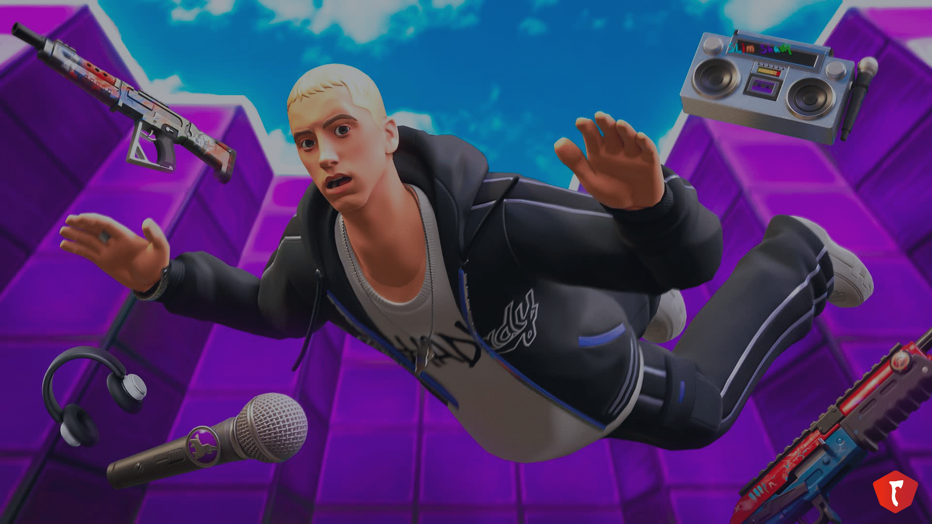 Eminem & Fortnite Collab on Live Streaming - Stream Hatchet
