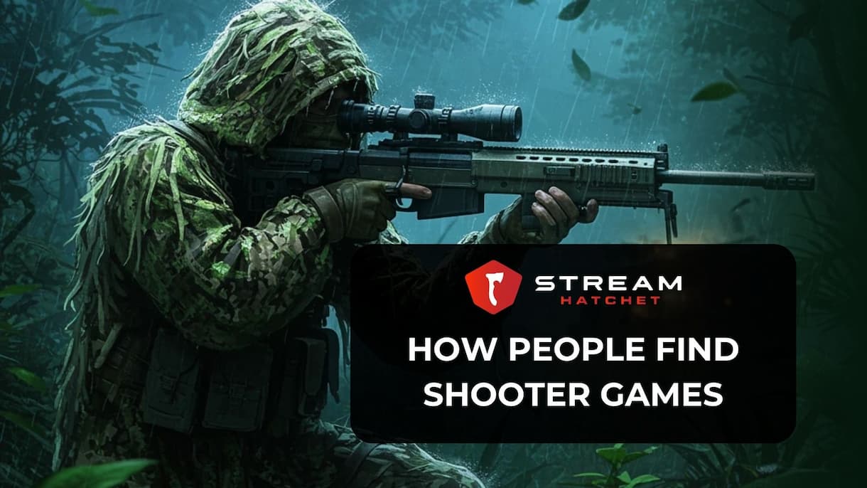 Where are Shooter Games Most Popular Online? | Stream Hatchet